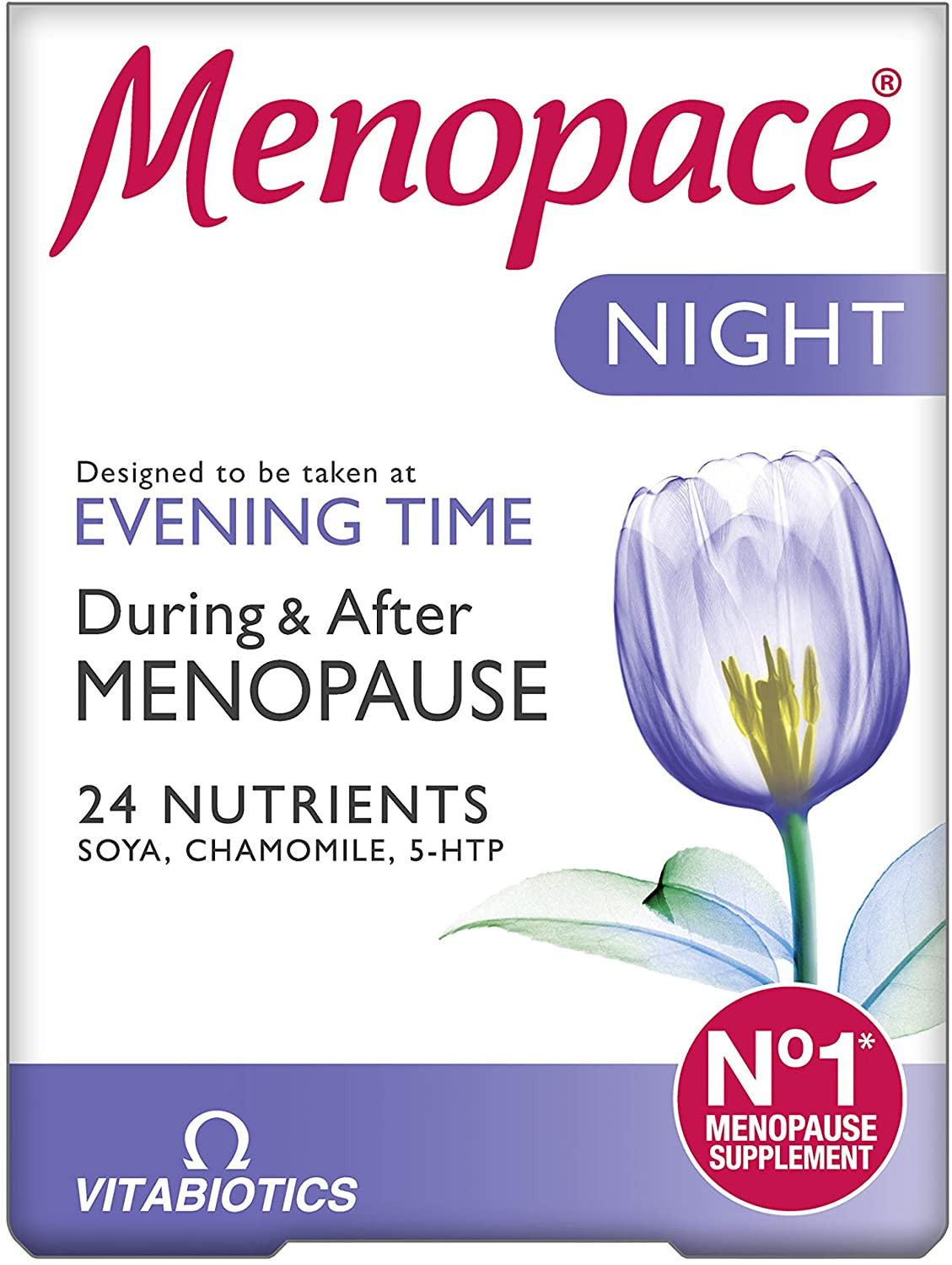 Vitabiotics Menopace Night 30 Tablets Menopause