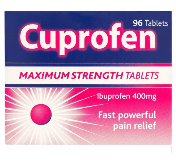 Cuprofen Maximum Strength 96 Tablets | Pain Relief, Relief of Cold & Flu